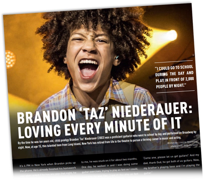 Interview Brandon 'Taz' Niederauer: Loving Every Minute of it | Bax ...