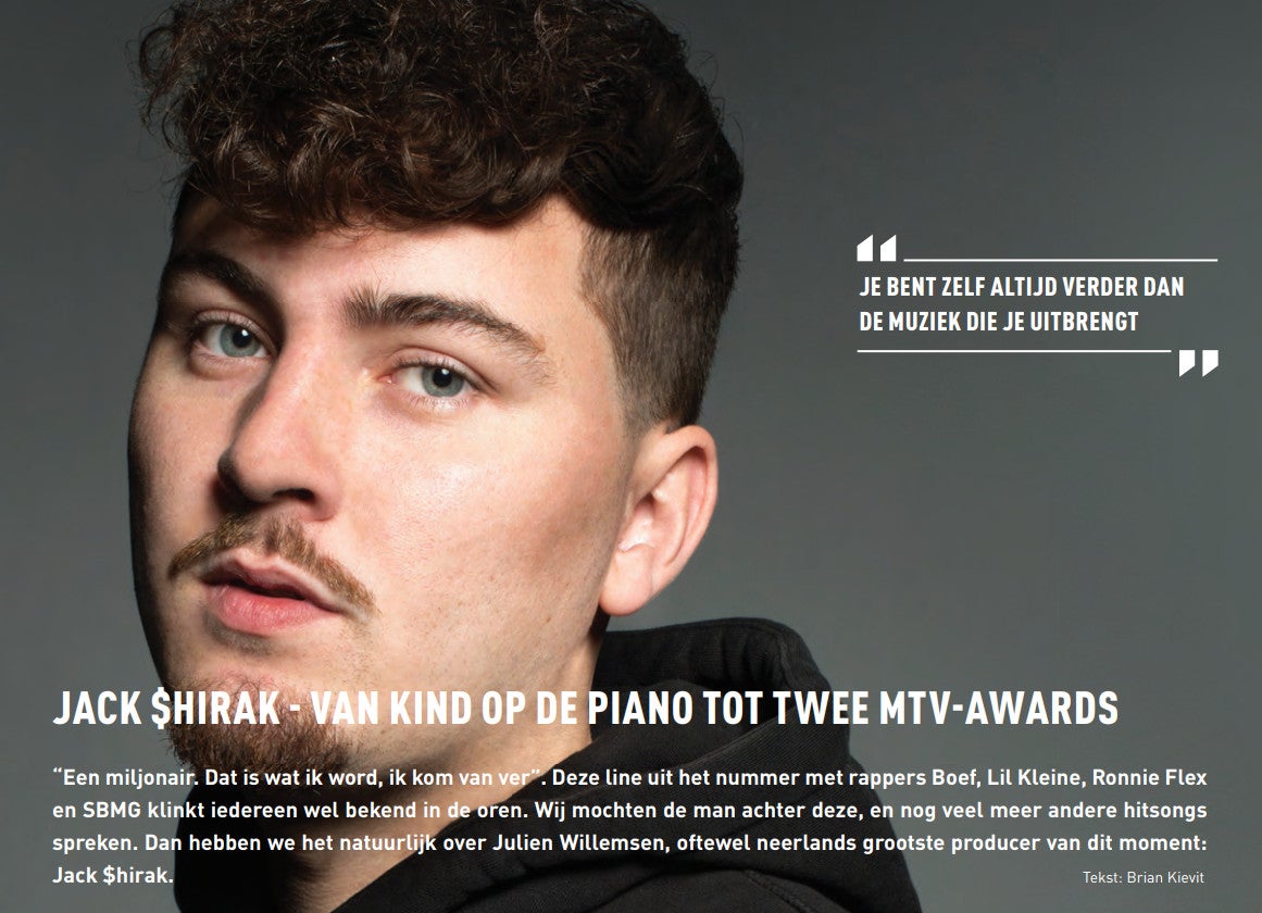 Interview Jack $hirak: Van kind op de piano tot twee MTV Awards | Bax ...